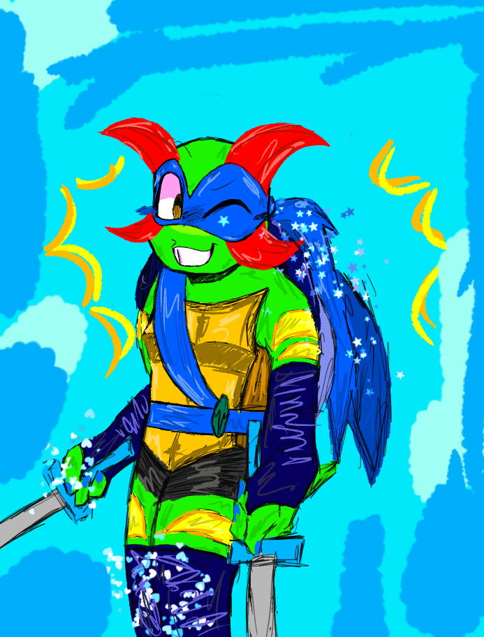 Blue Turtle Boi!!!!💙💙💙🐢🐢🐢 - ibisPaint