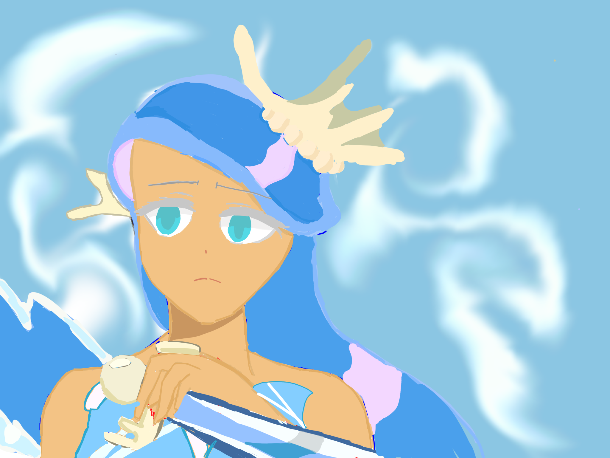 Cookie run kingdom sea fairy - ibisPaint