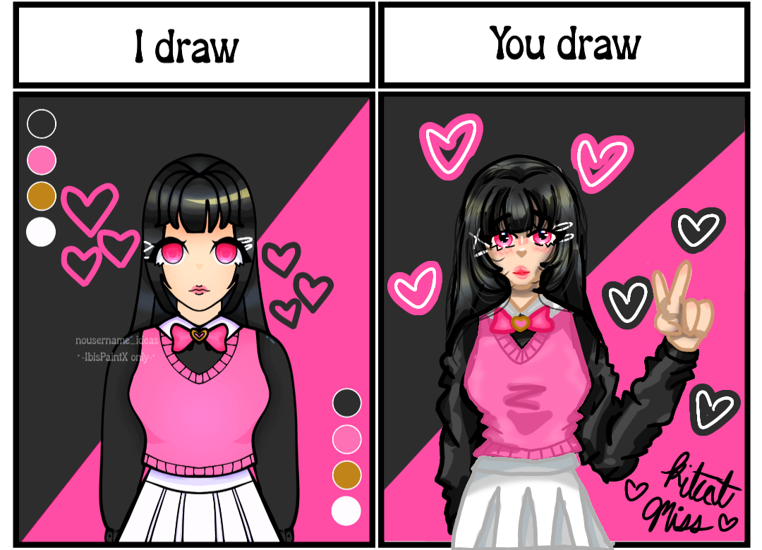 I Draw You Draw Collab! - ibisPaint
