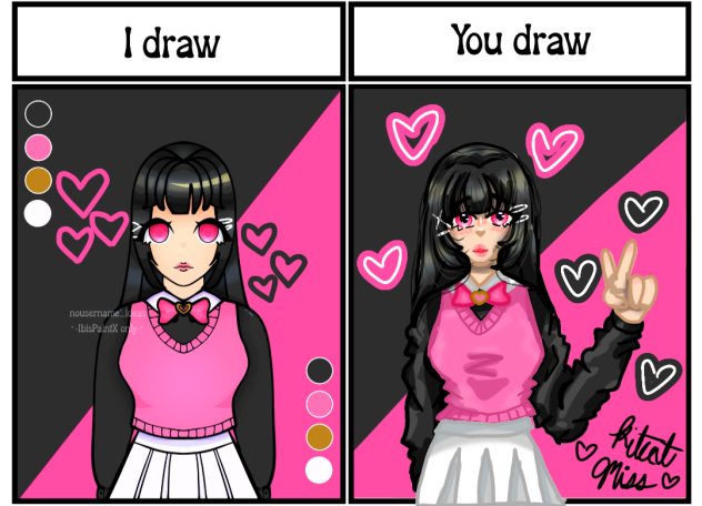 I Draw You Draw Collab! - ibisPaint