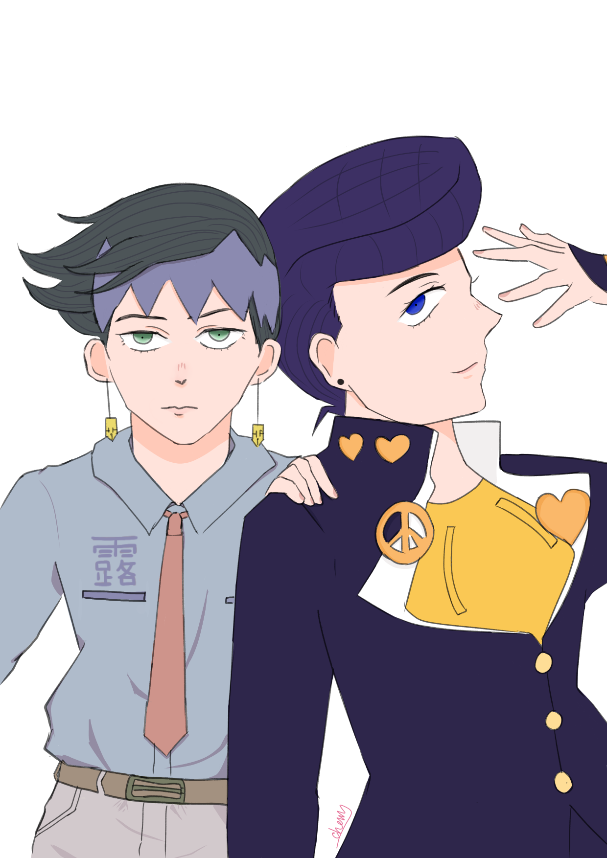 Rohan&Josuke - ibisPaint
