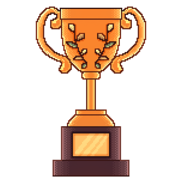 trophy (pixel) - ibisPaint