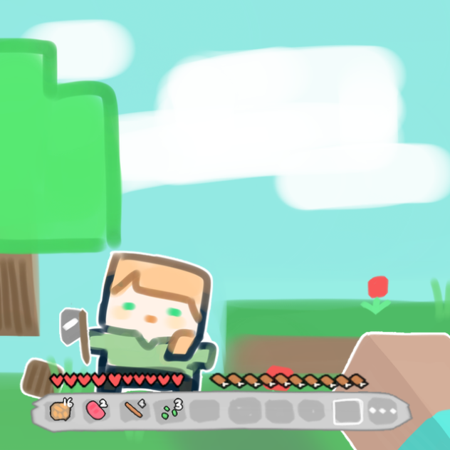 minecraft - ibisPaint