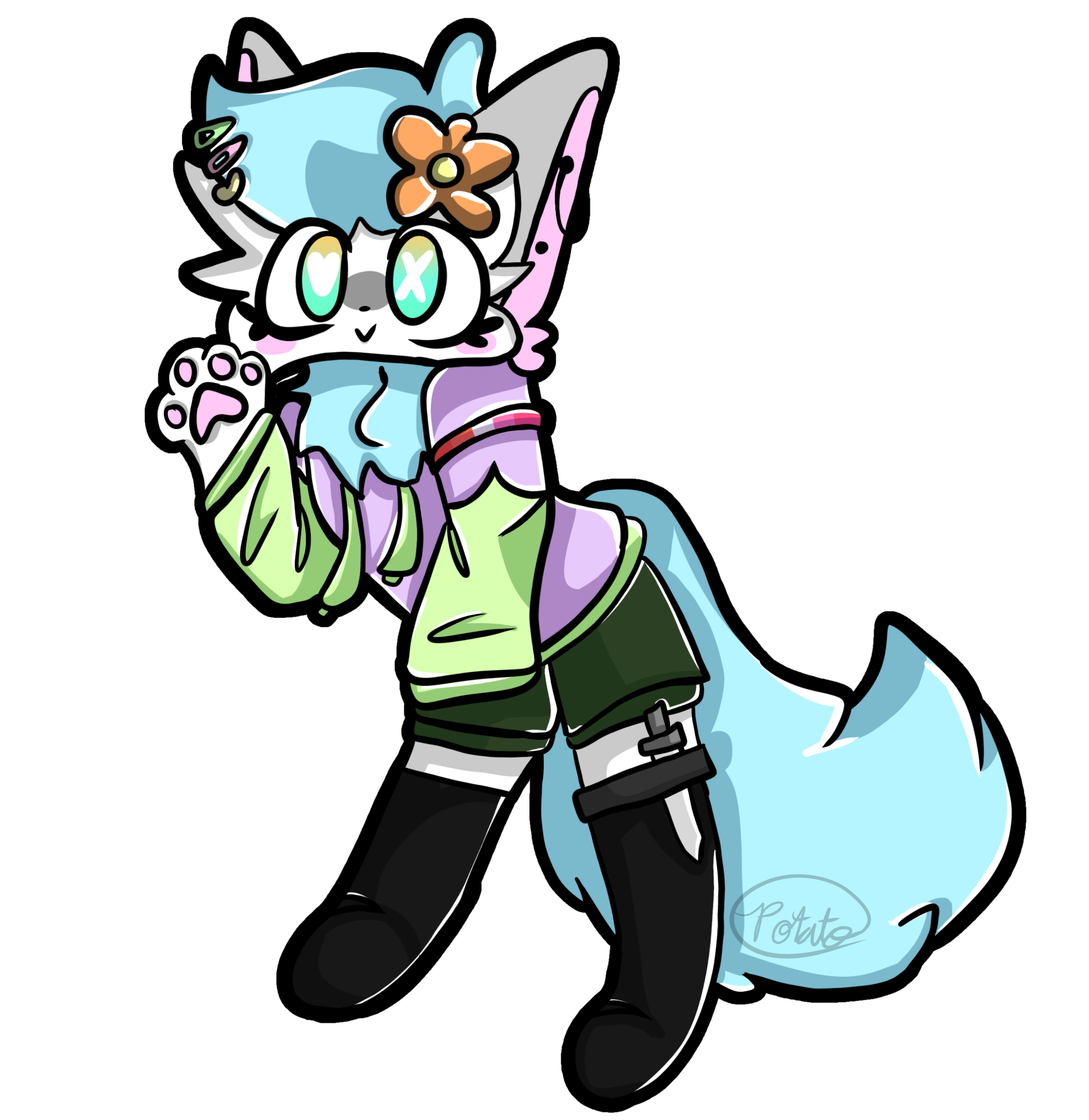 Kinda based off me - ibisPaint