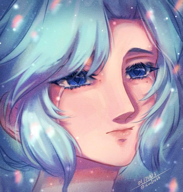 BLUEEEEEEEEEE [fixed Ver.] - ibisPaint