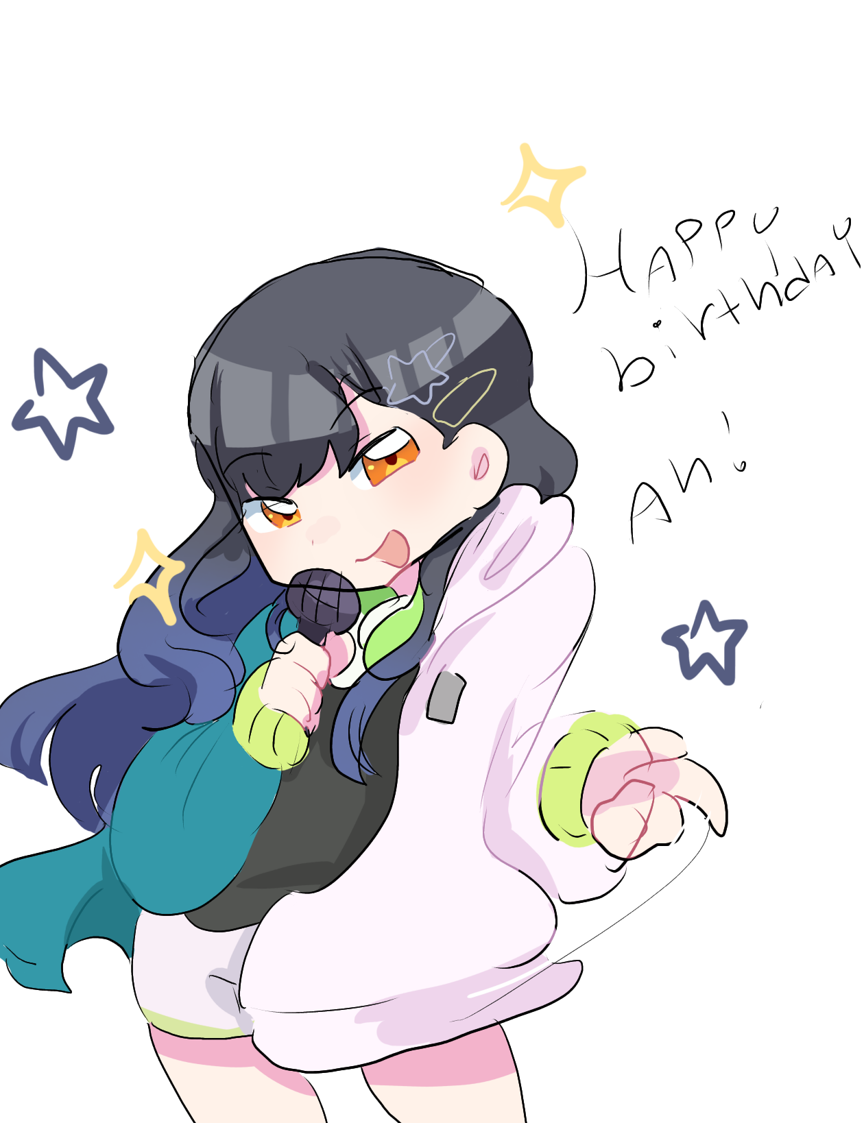 Hbd an - ibisPaint