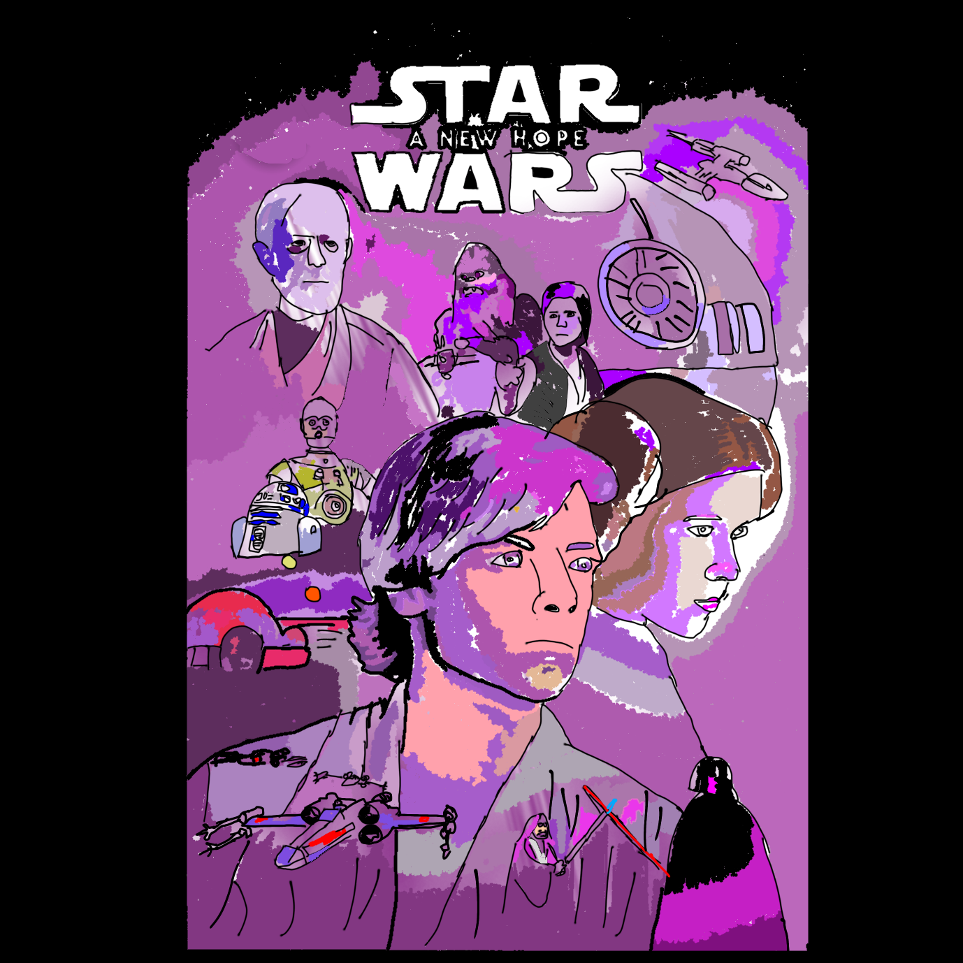 Star Wars A New Hope - ibisPaint