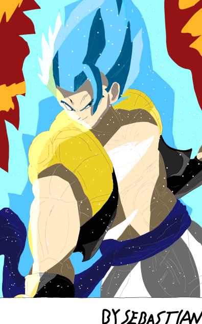Gogeta Super Sayan Blue (DBSB) - ibisPaint