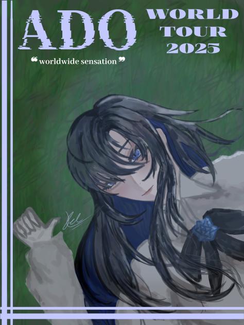 ADO fanart. - ibisPaint