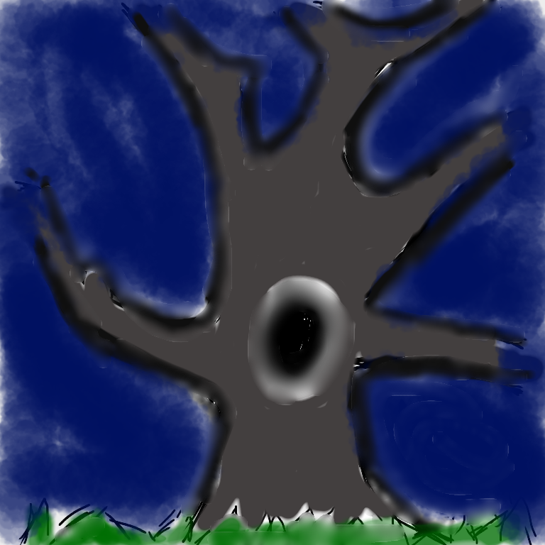 Haunted Tree - ibisPaint