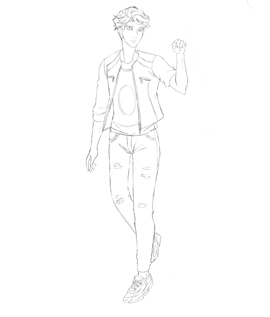 Liam Walker Sketch - ibisPaint