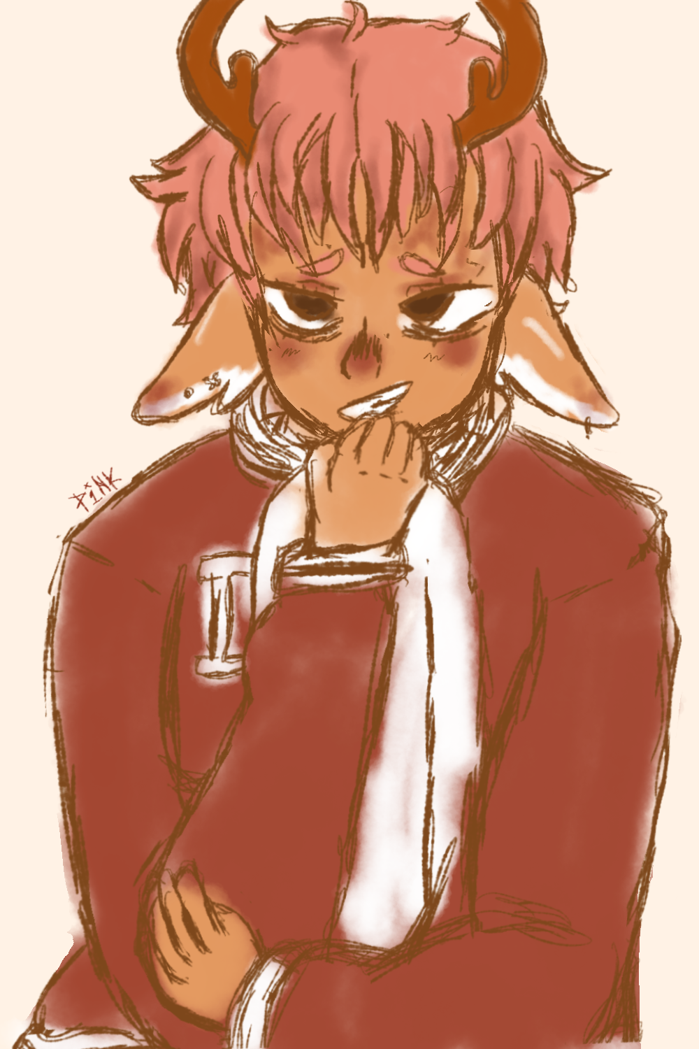 Cute lil deer boy - ibisPaint