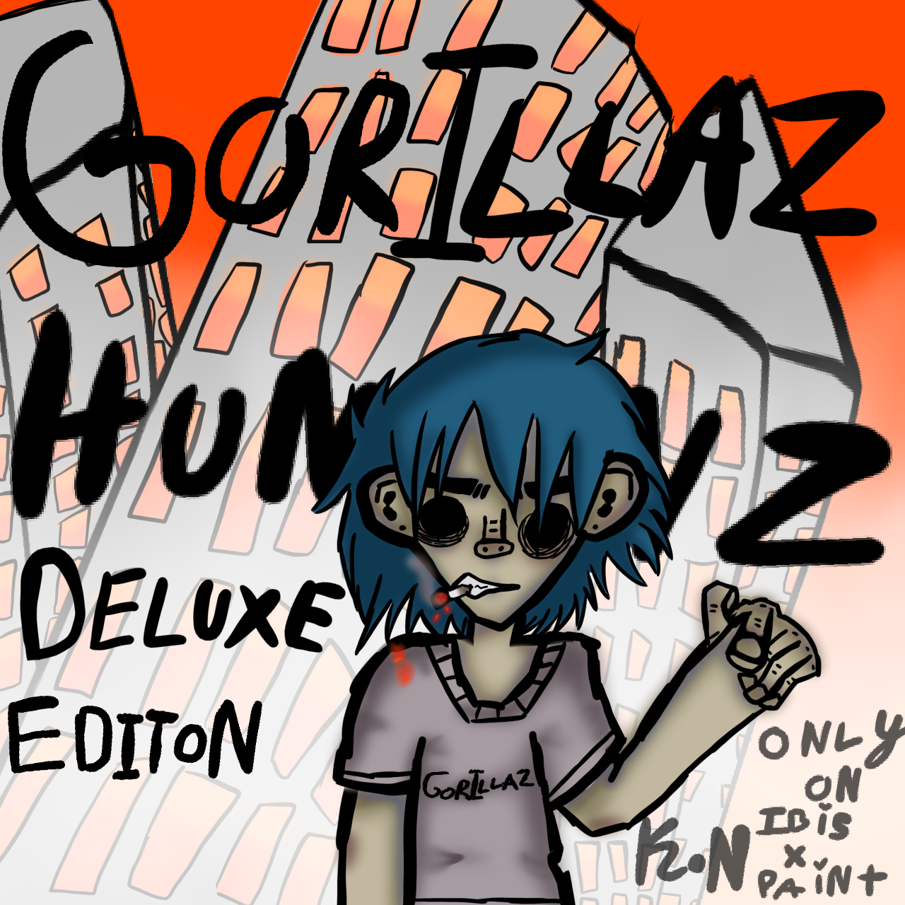GORILLAZ - ibisPaint