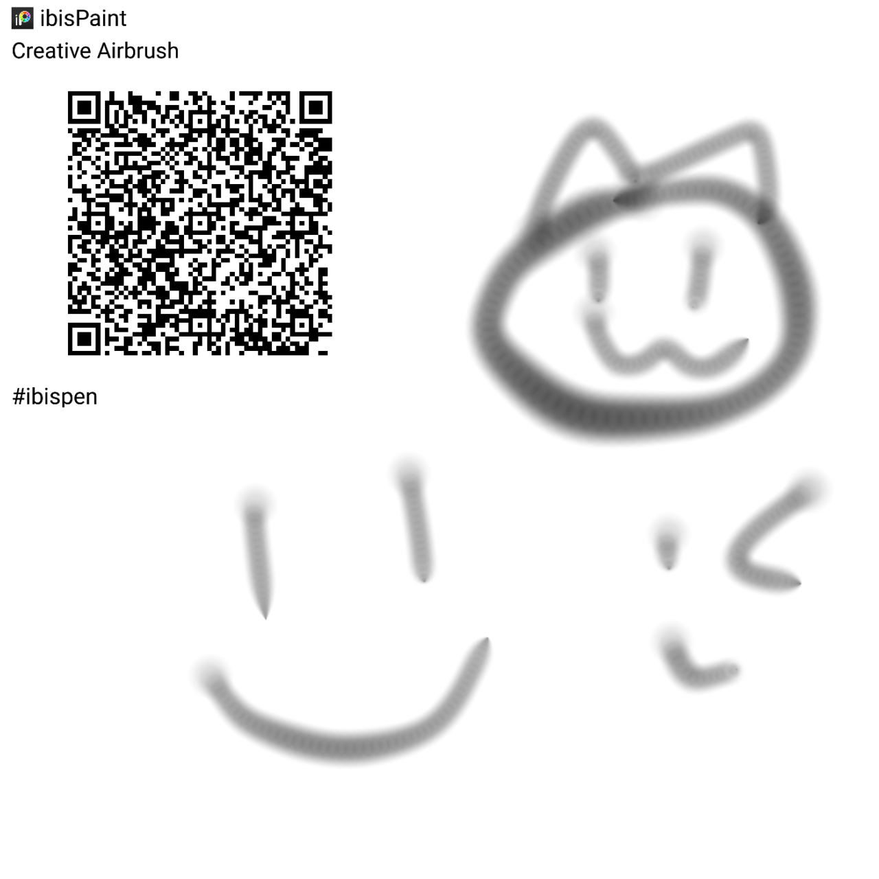 Creative Airbrush QR code - ibisPaint