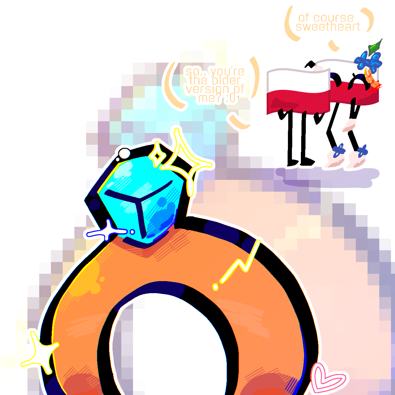 whose ring is this and from who 😏😈 - ibisPaint