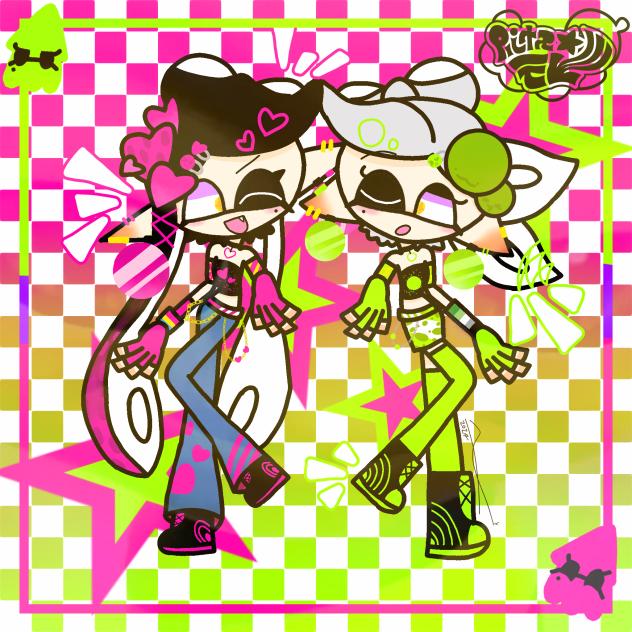 squid sisters redesign ♡ - ibisPaint