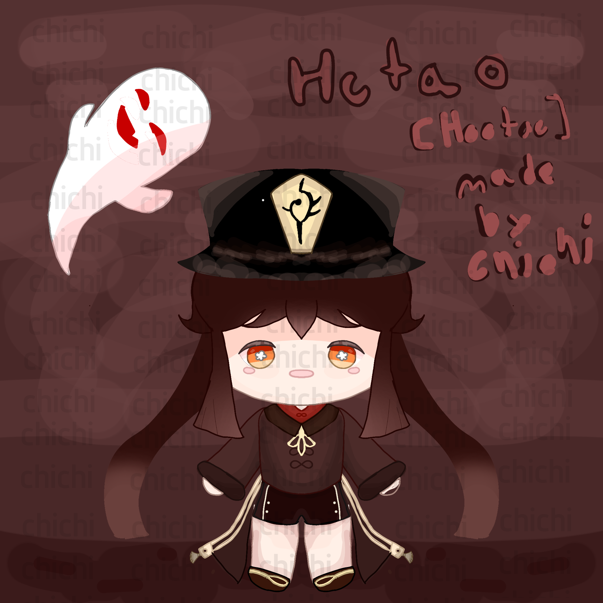 hutao chibi - ibisPaint