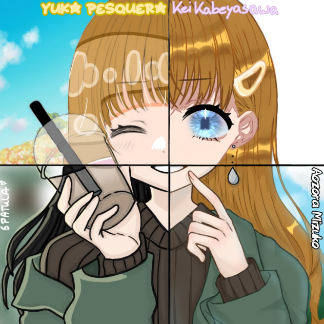 Collab coloring - ibisPaint