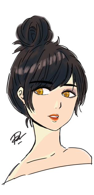 a chic chick - ibisPaint