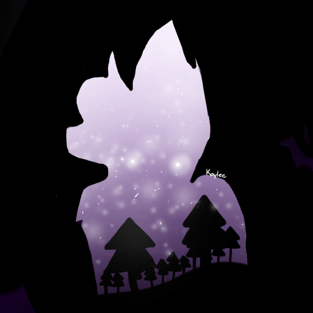 Nightly wolf - ibisPaint