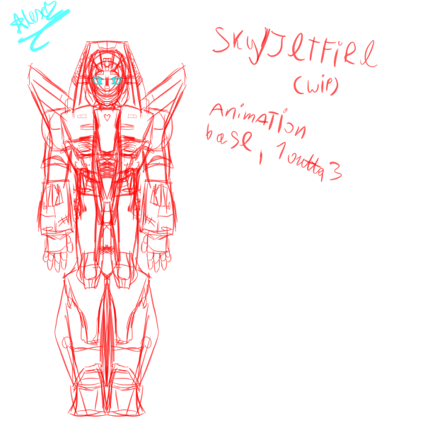 jetfire animation base (wip) - ibisPaint