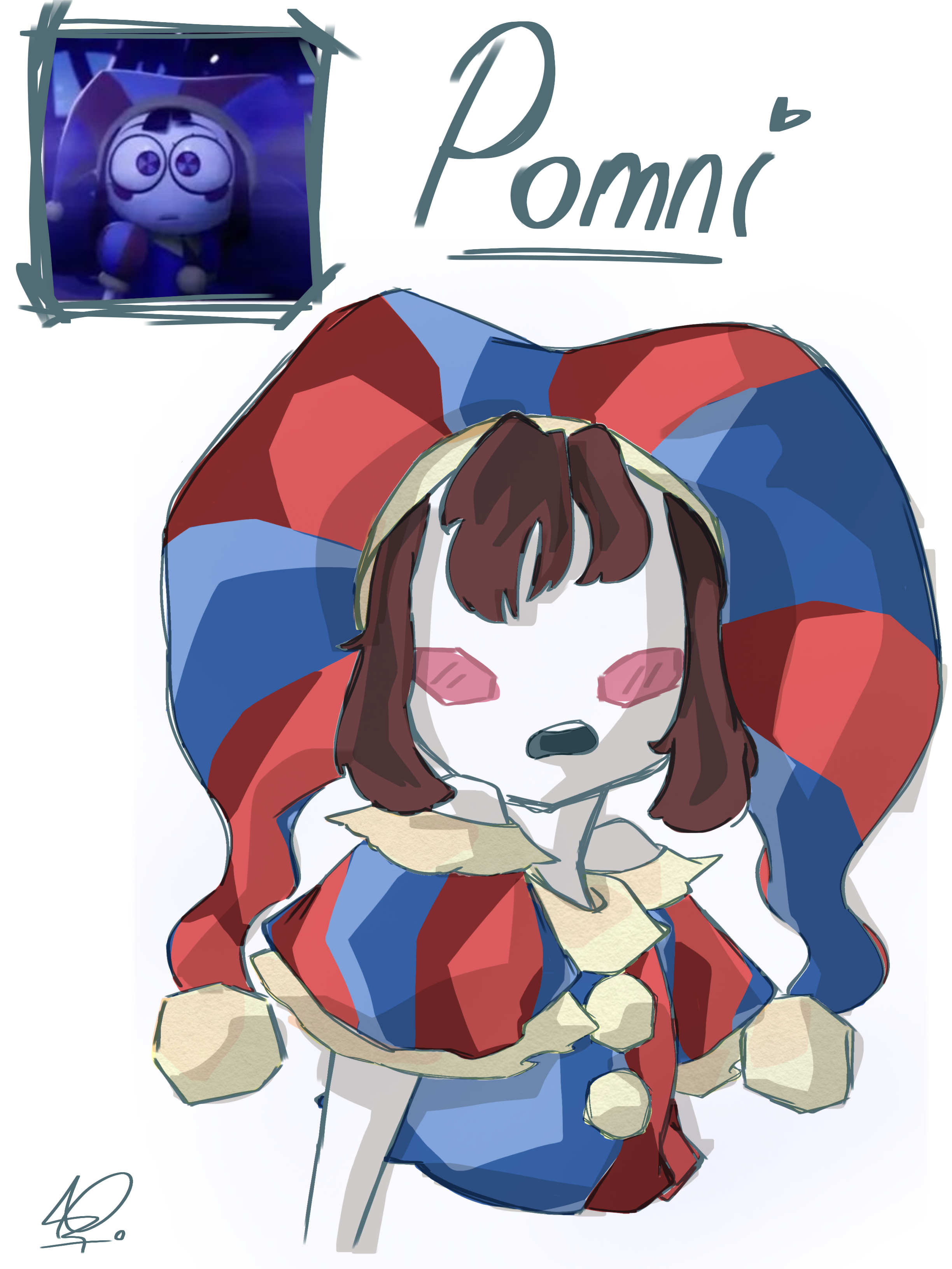 Pomni🤡 - ibisPaint