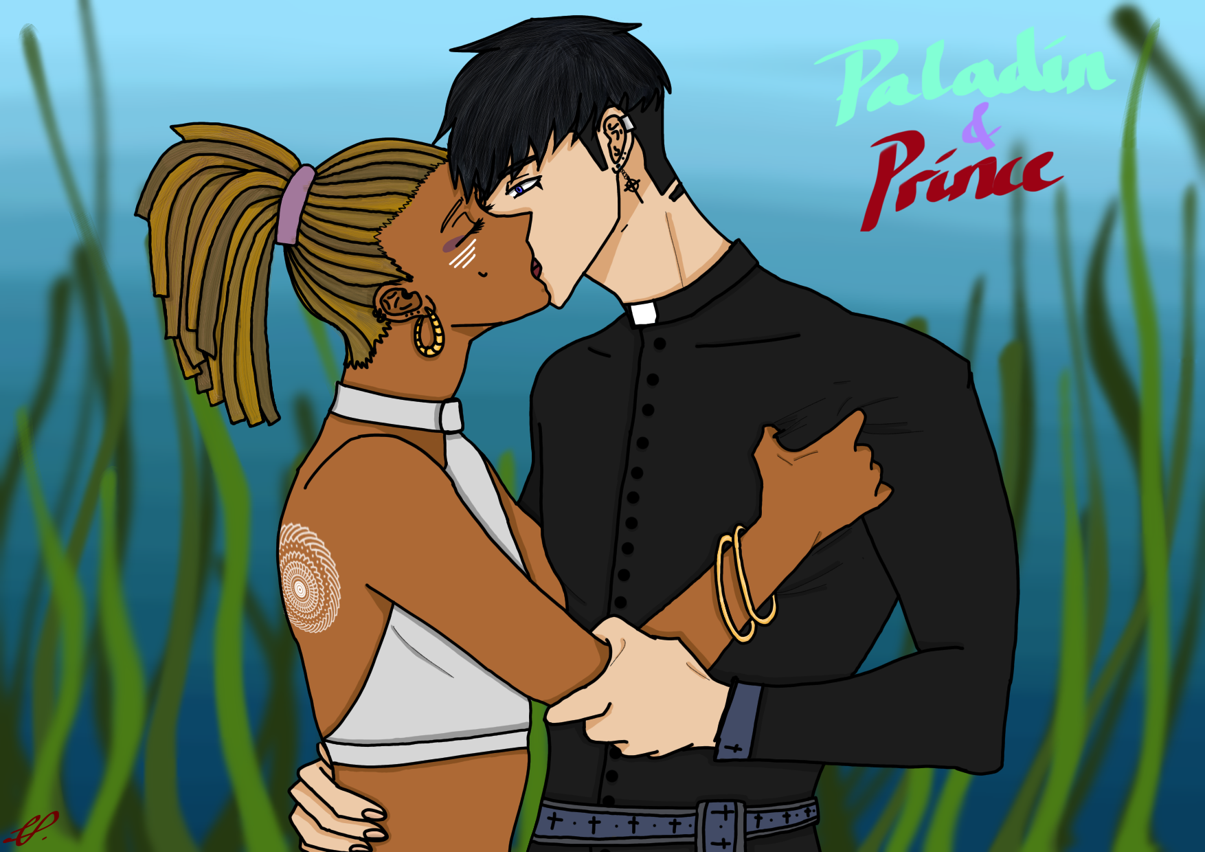 Th paladin and the prince - ibisPaint