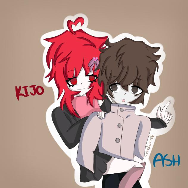 kijo and ash - ibisPaint
