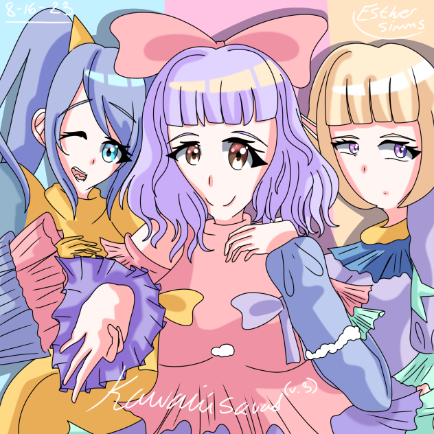 Kawaii squad [REDRAW] - ibisPaint