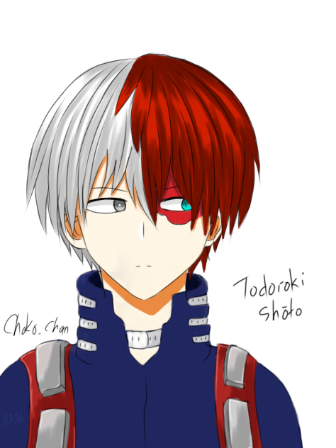 Todoroki Shoto - ibisPaint