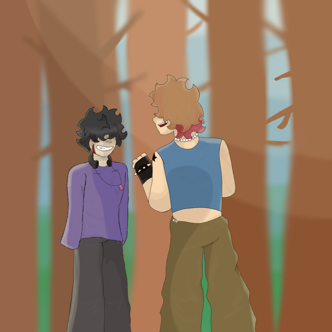 Chester and Caleb - ibisPaint