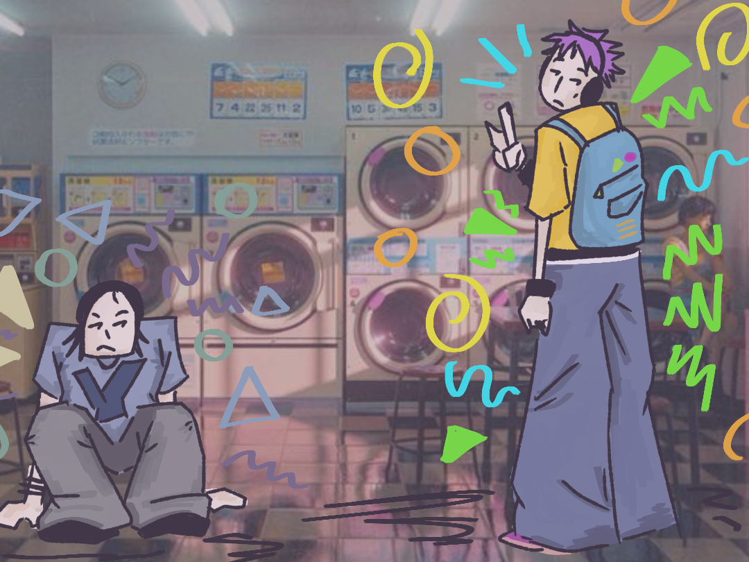 Washing machine vibes THANGYU - ibisPaint