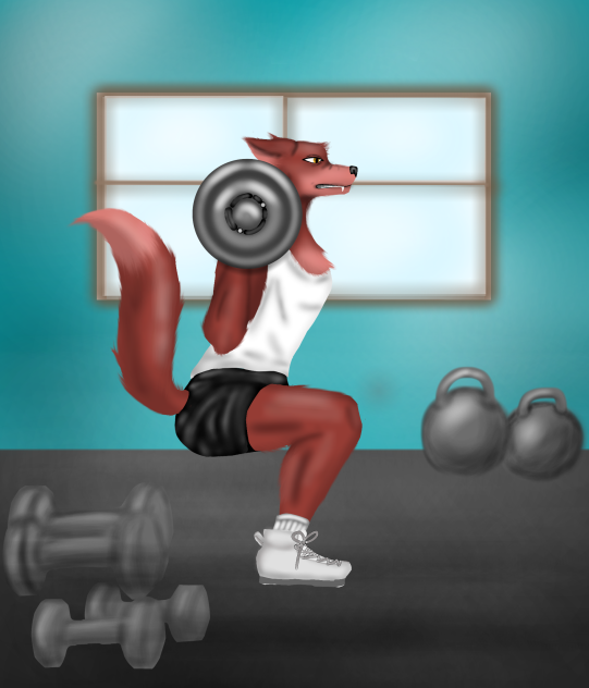 Foxy’s Workout - ibisPaint