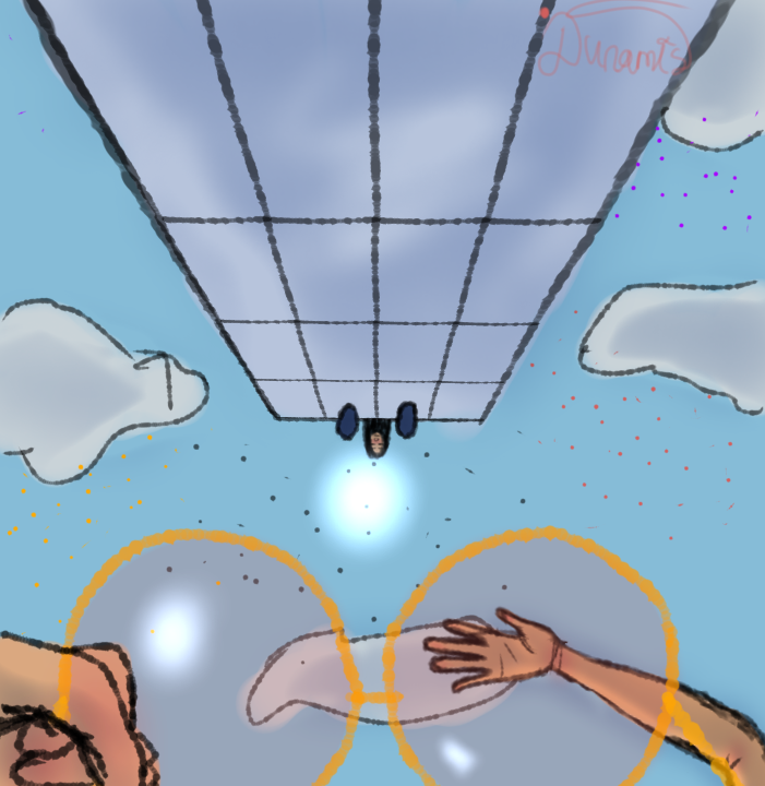 Perspective drawing - ibisPaint