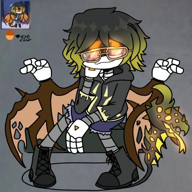 Murder drones sitting base example - ibisPaint