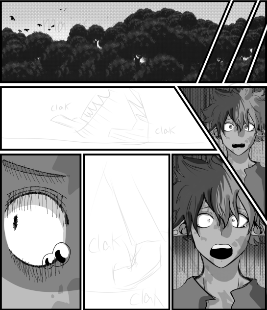 Working on my manga - ibisPaint