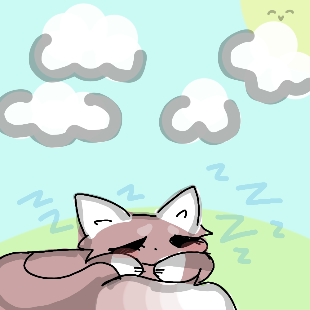 Sleepy Cat! - ibisPaint