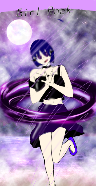 Girl Rock - ibisPaint