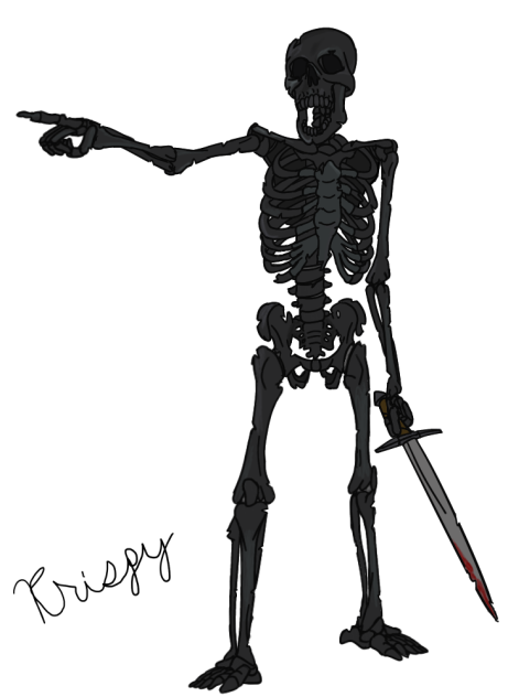 Wither skeleton - ibisPaint