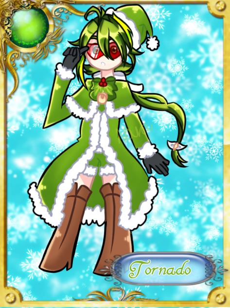 Christmas Tornado - ibisPaint