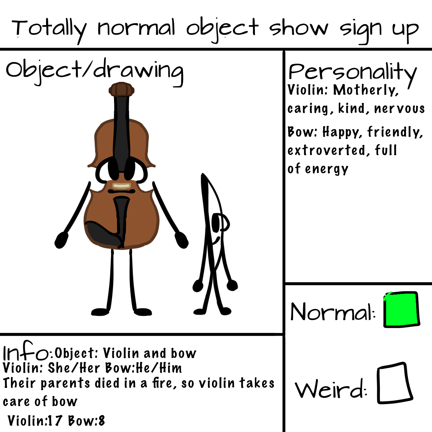 Violin and Bow - ibisPaint