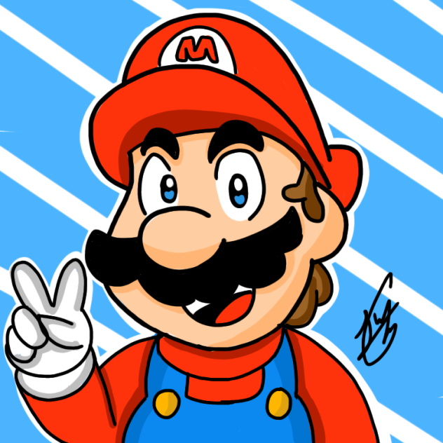 Super Mario - ibisPaint