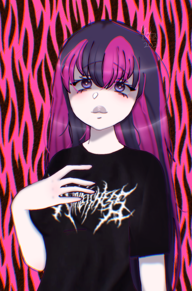 fanart for @julie.ghouls on tt - ibisPaint