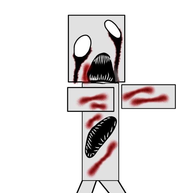 john minecraft horror - ibisPaint