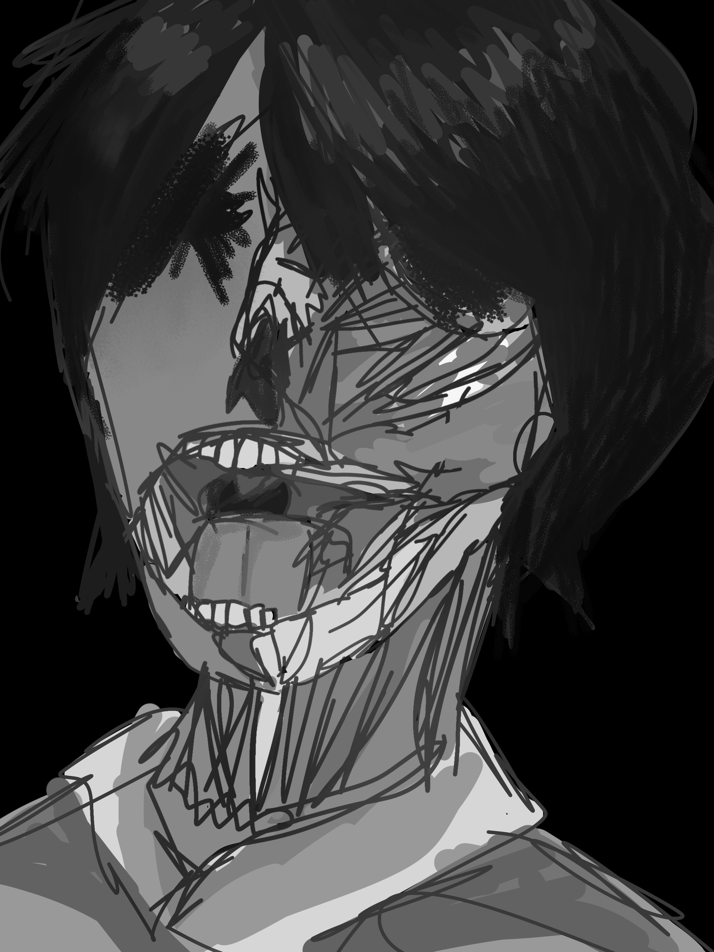 ended up in a heap of mangled flesh - ibisPaint
