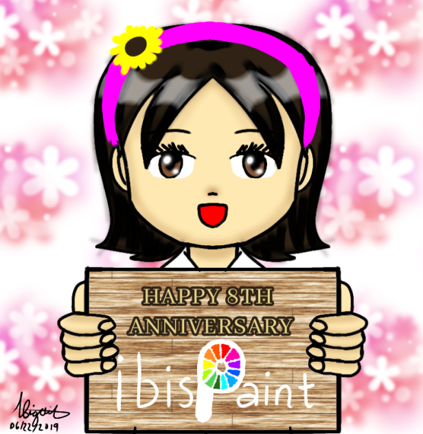 Happy 8th Anniversary IBIS PAINT!😊 - ibisPaint
