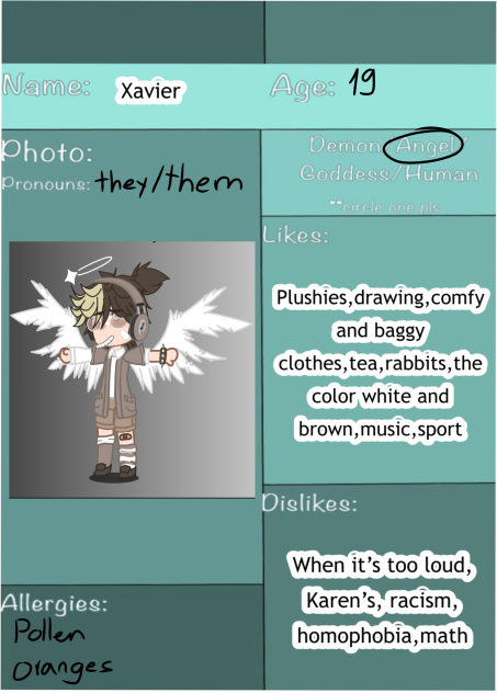 Character sheet - ibisPaint