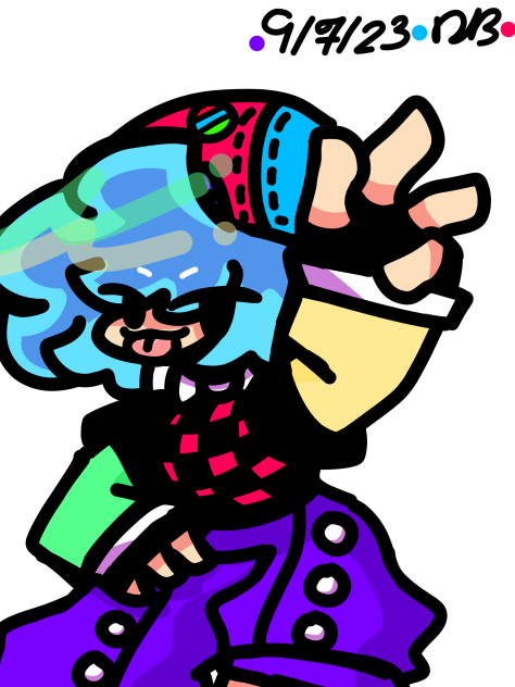 •Blu.XML • Funcore Boyfriend• - ibisPaint