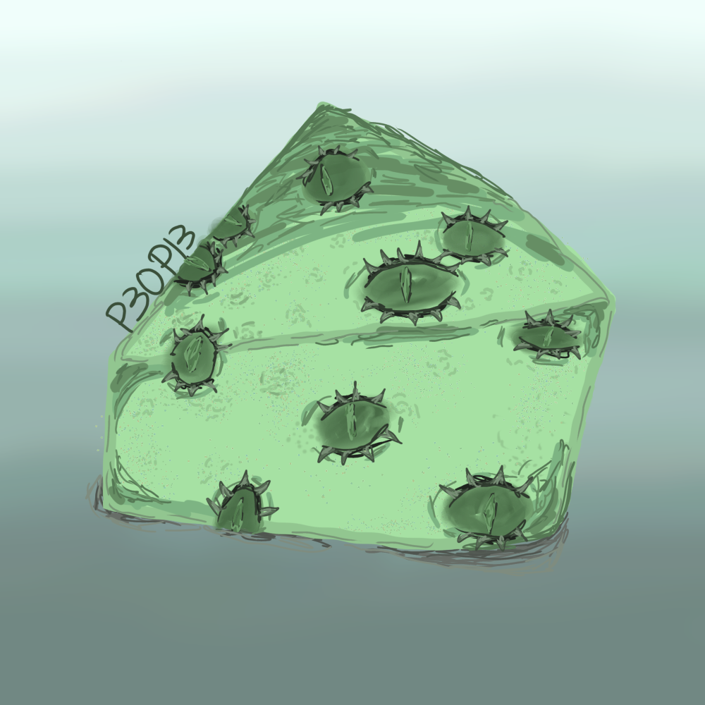Green Cheese 🟩🧀 - ibisPaint