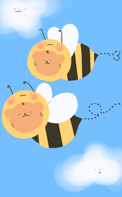 tiger bee - ibisPaint
